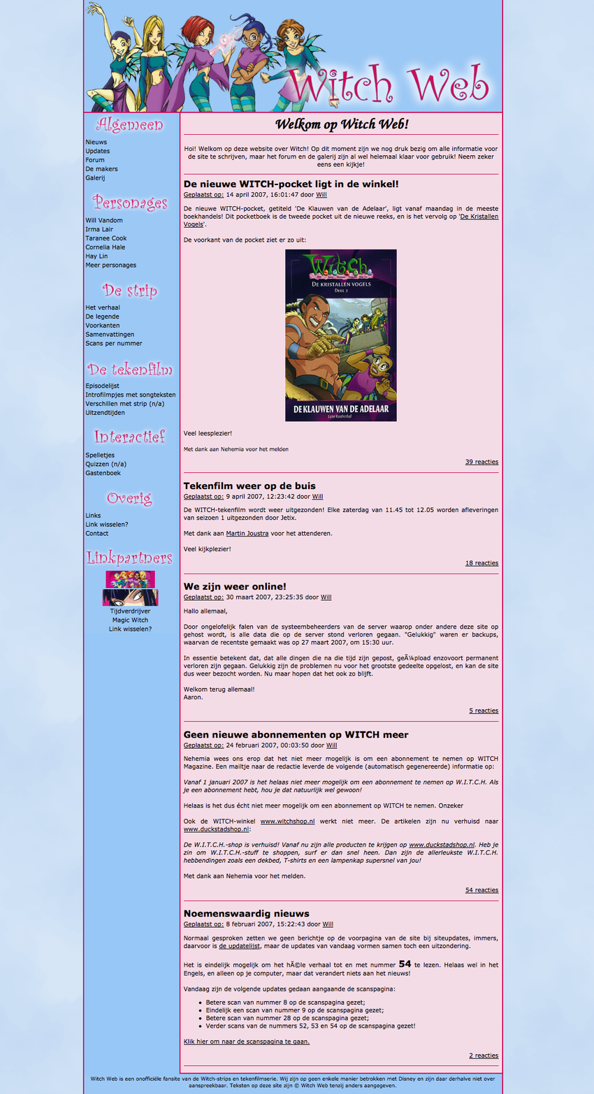 Witch Web v1 - Aaronweb.net